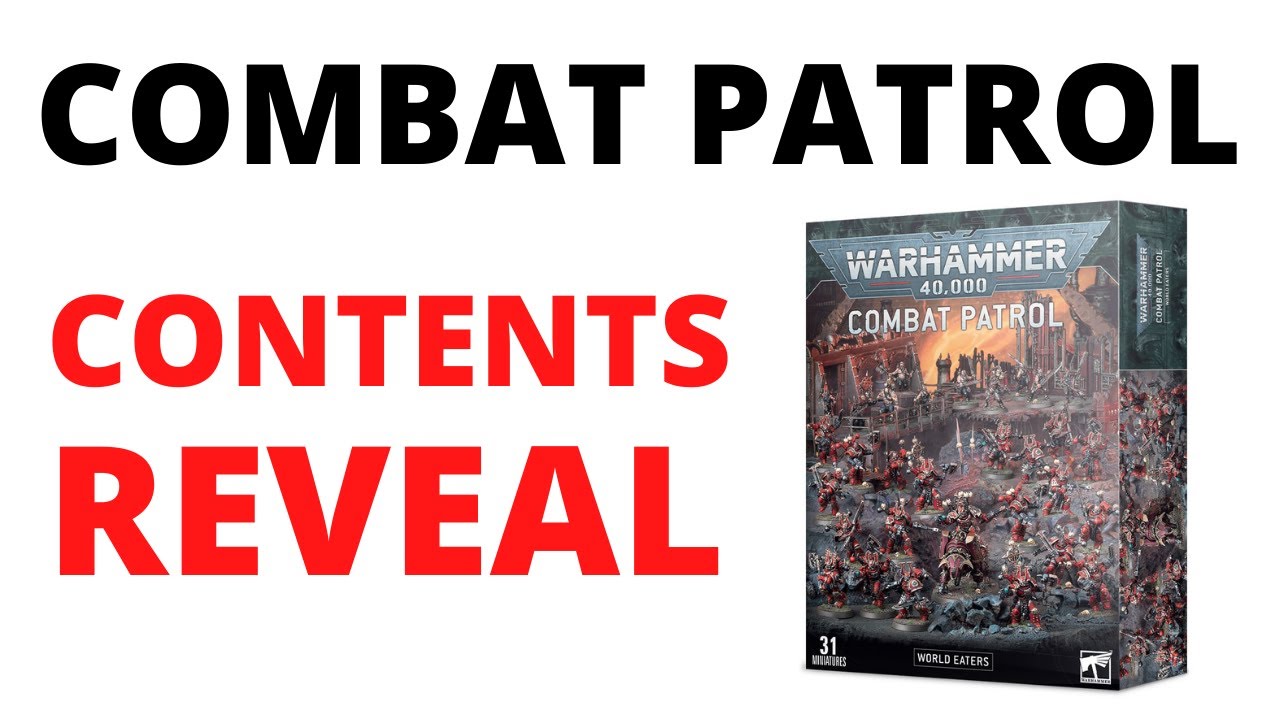 World Eaters Combat Patrol looks GREAT - New Box Contents Reveal! - YouTube