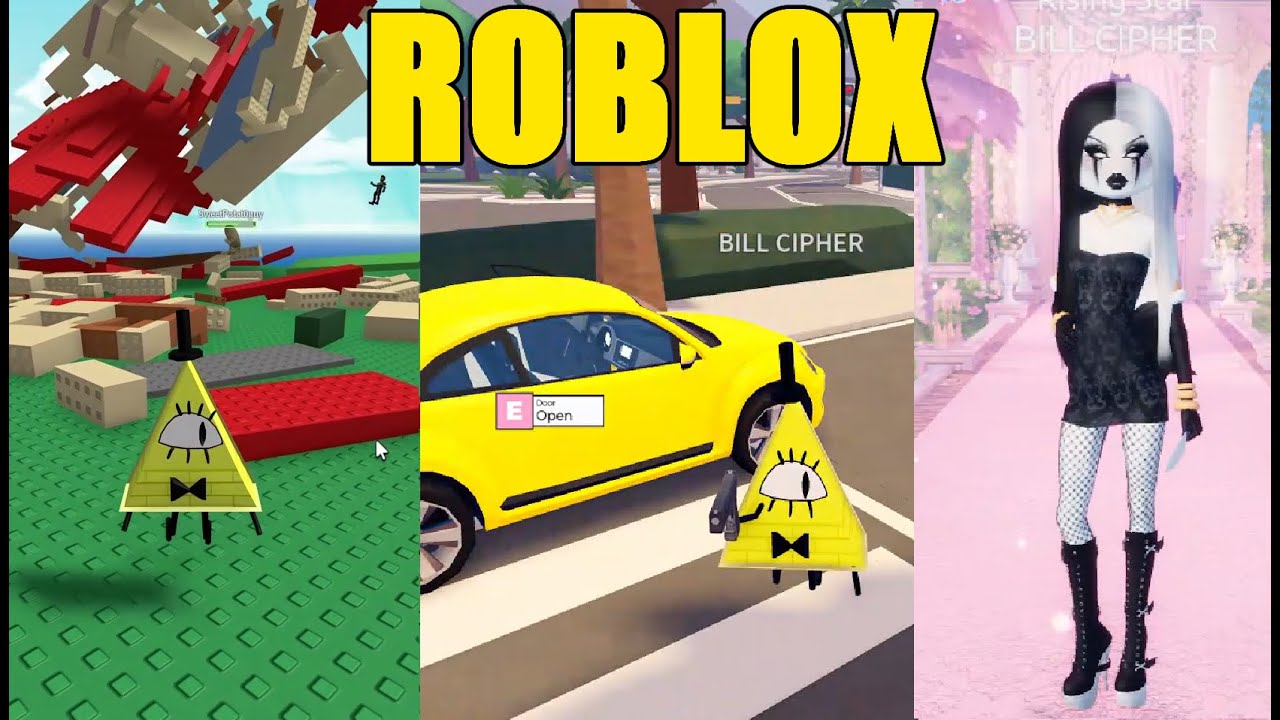 BILL CIPHER Plays Roblox - YouTube