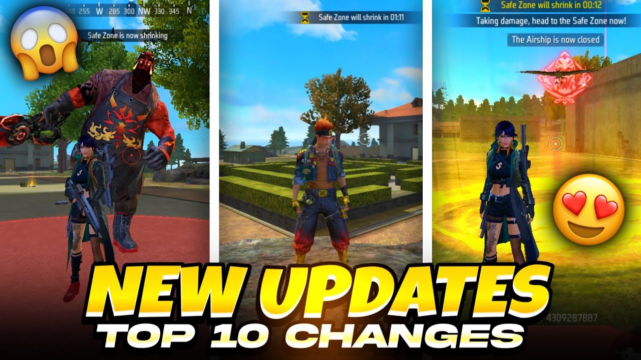 Free Fire New OB 41 UPDATES - Top 10 CHANGES After Ob 41 Updates in ...