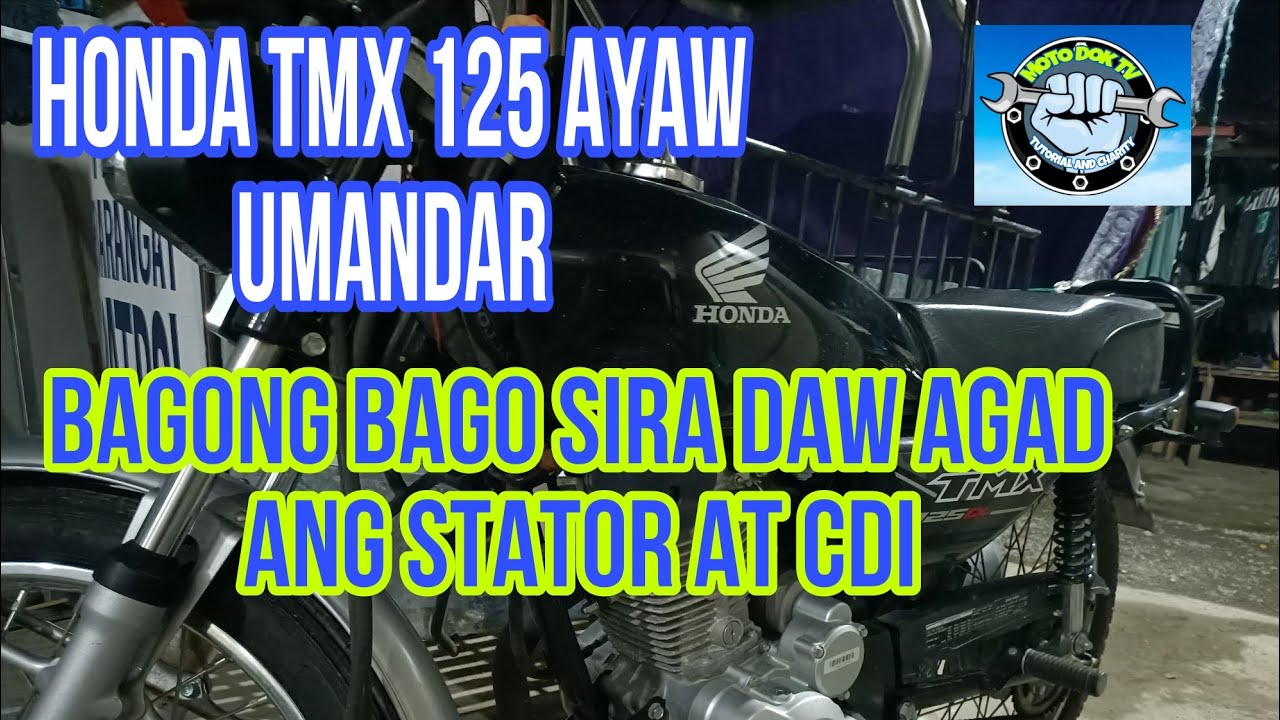 NEW HONDA TMX 125 SIRA DAW AGAD STATOR AT CDI ALAMIN - YouTube