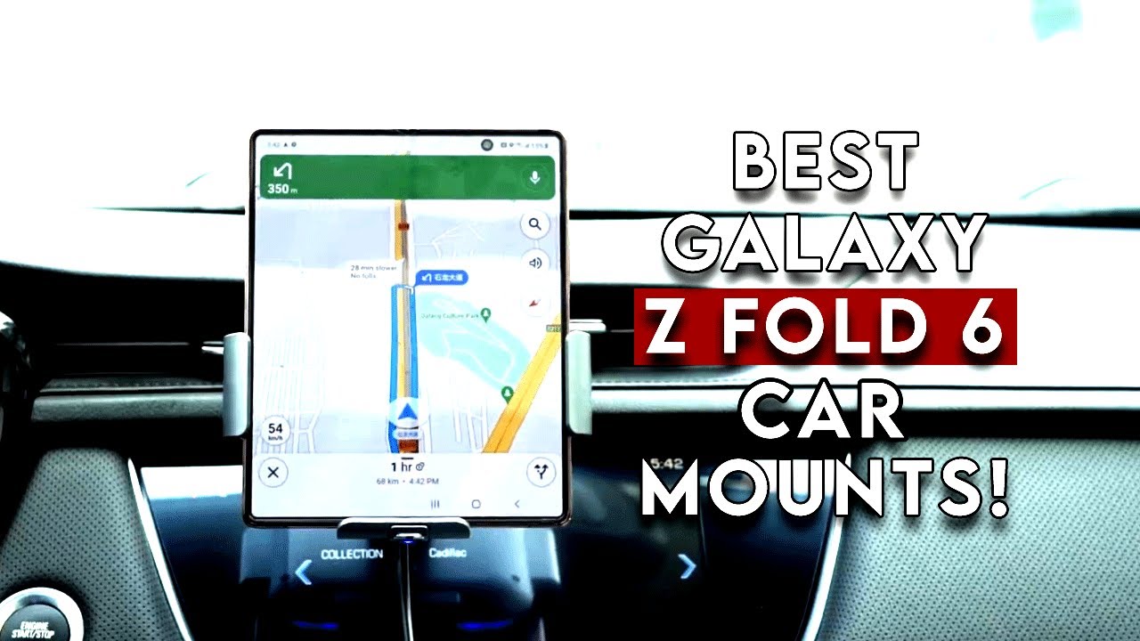 5 Best Galaxy Z Fold 6 Car Mounts! Wireless Charging 🔥 - YouTube