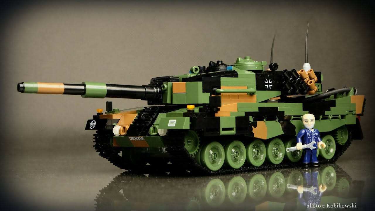COBI Leopard 2 A4 (2618) - recenzja - YouTube