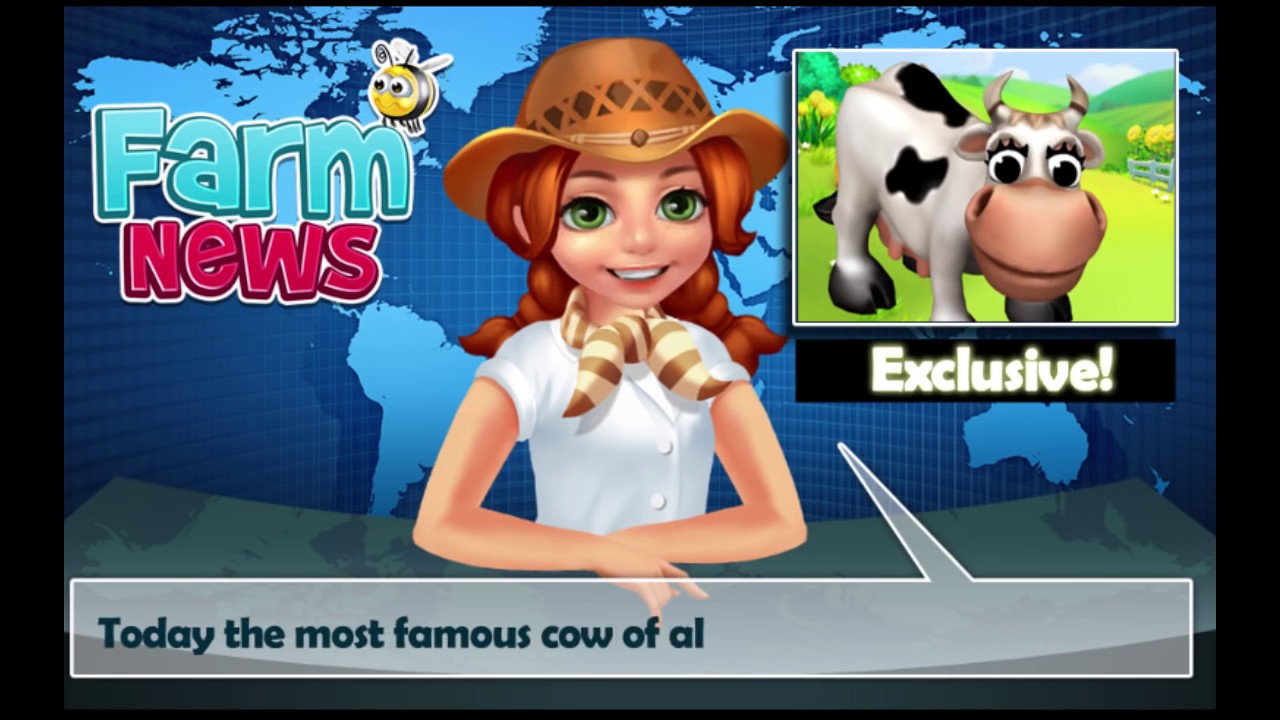 Farm's News 1: First Cow Interview Ever! - YouTube