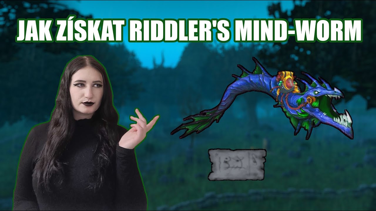 TUTORIÁL NA MOUNTA RIDDLER'S MIND-WORM - YouTube