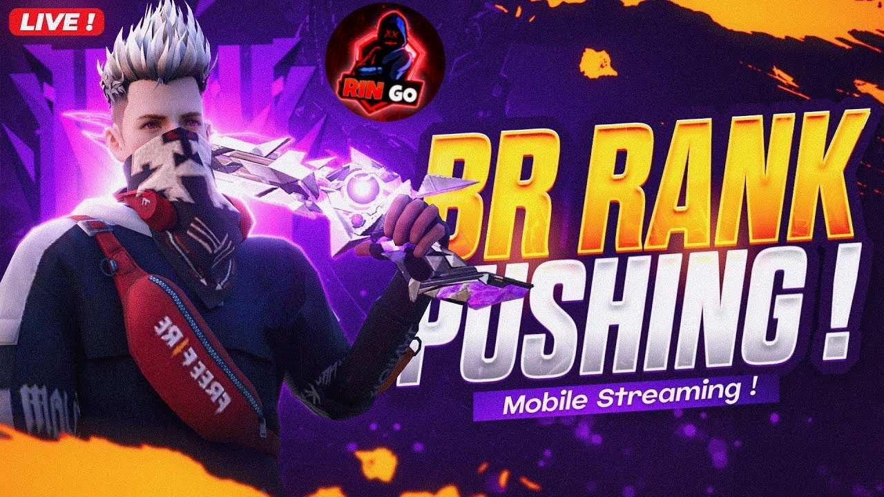 🟠Free fire Livestream | Br Rank push and more |Who Will Donate the ...