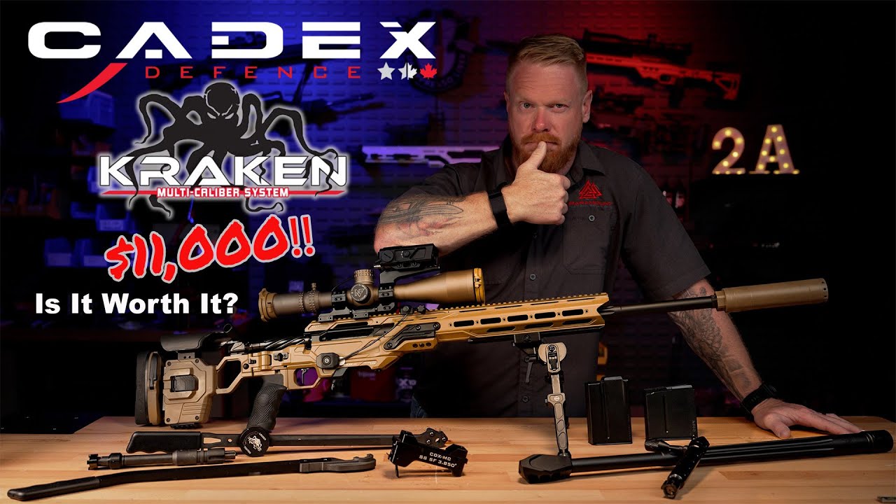 Cadex Defence Kraken - Multi-Caliber Rifle System - Best Long Range ...