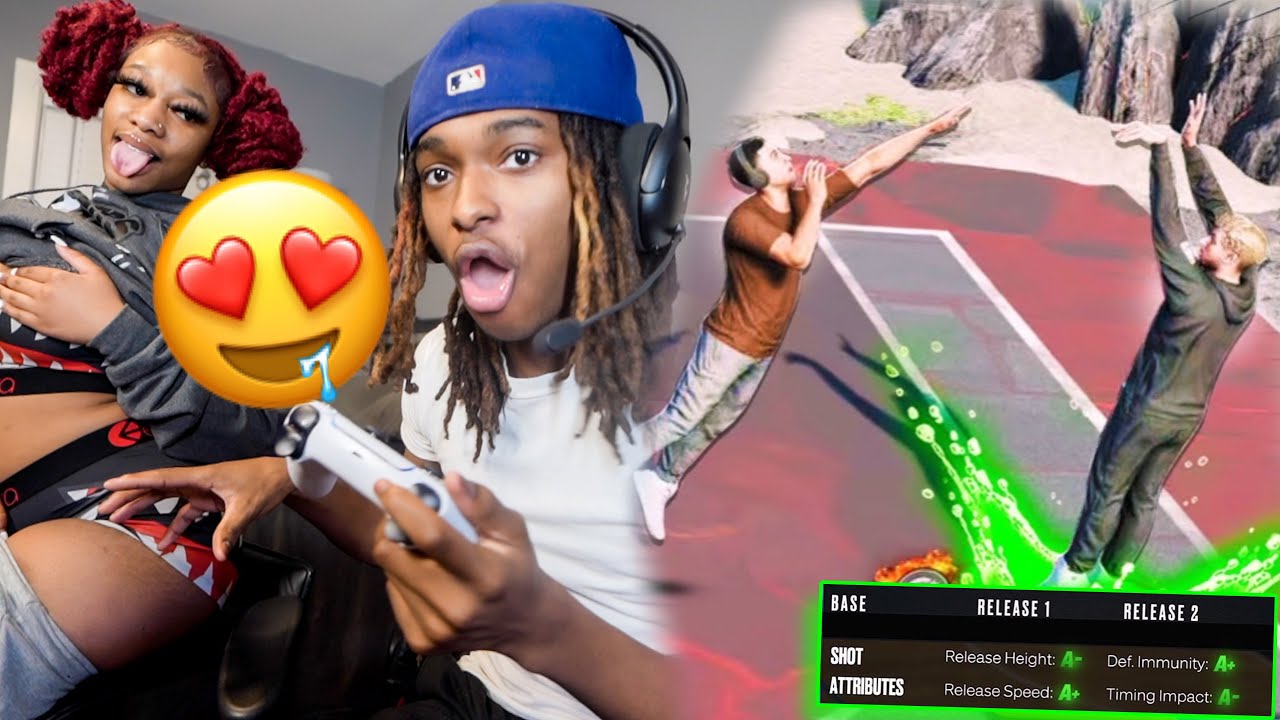 EVERY GREEN GETS MY BESTFRIEND N@K3D 💦🥰 1 SHOT = 1 👙 ON NBA 2K23 ft ...