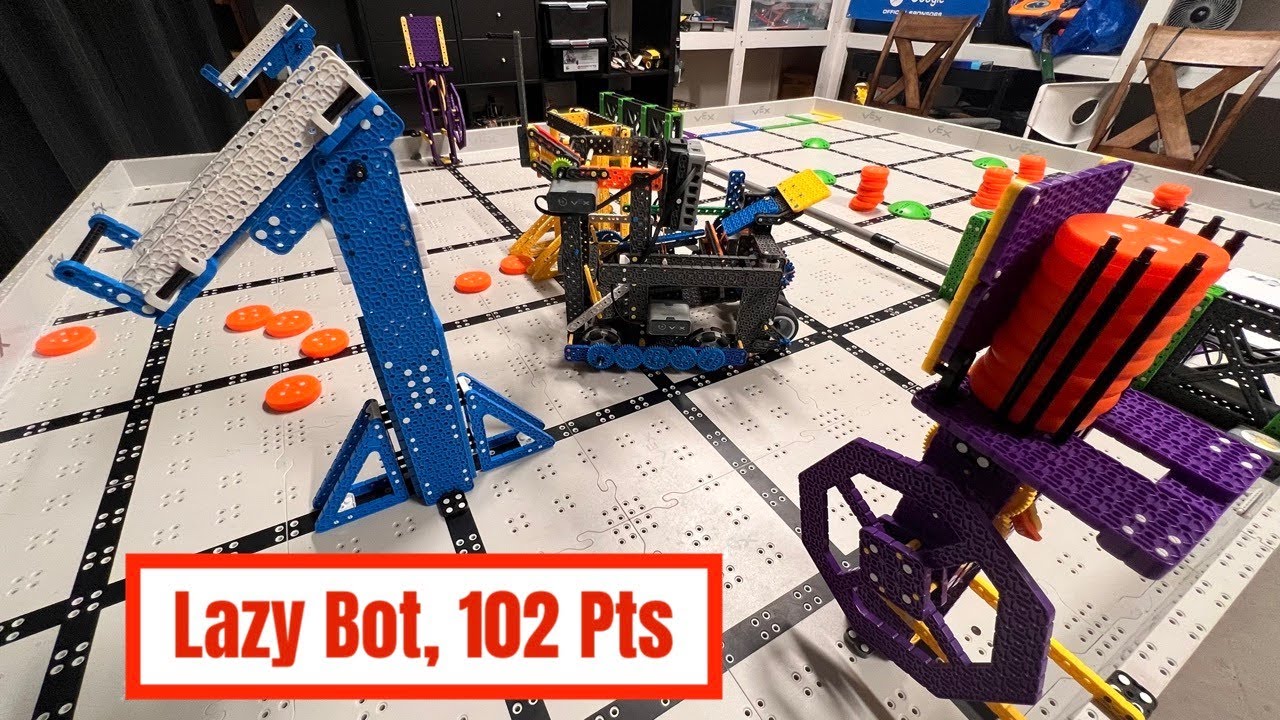 VEX IQ Slap Shot - Lazy Bot by Flying Cheese, Robotics Competition ...