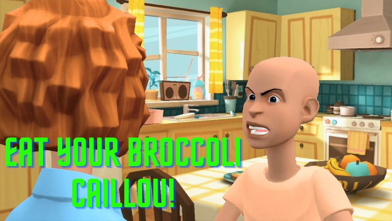 Caillou Gets Grounded in Real Show (Recerated in Plotagon) - YouTube