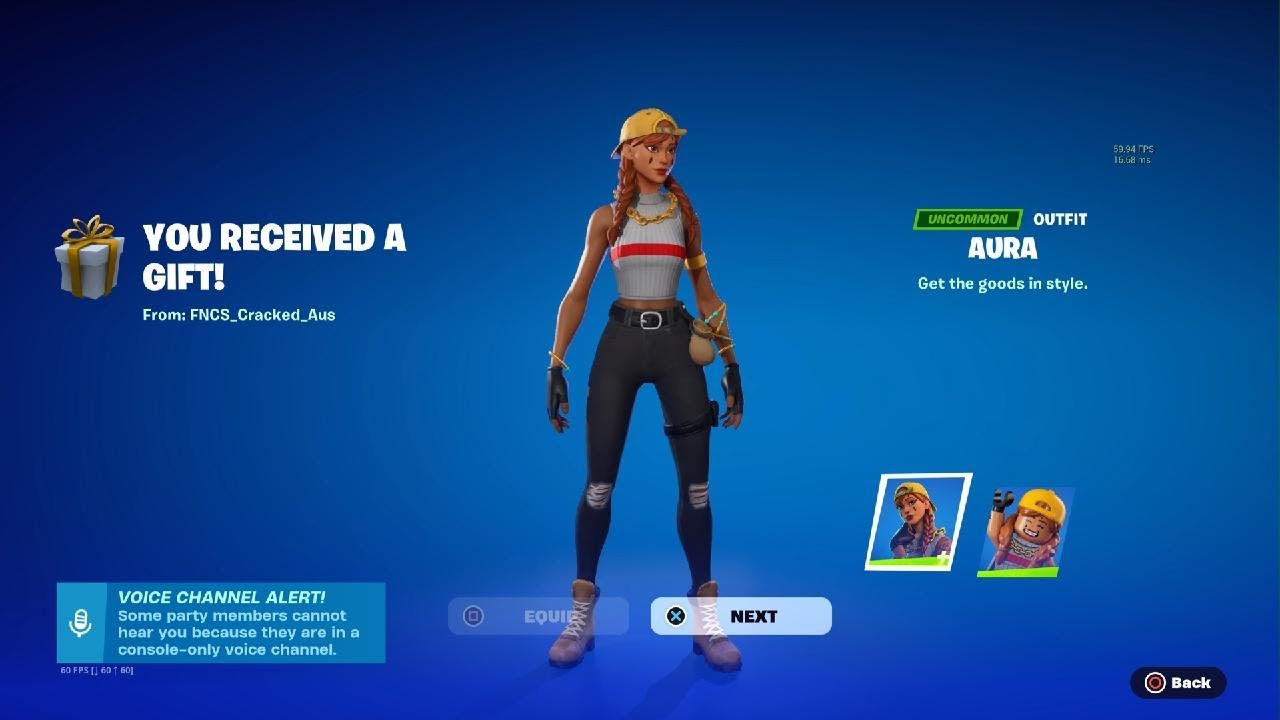 Getting gifted in fornite - YouTube