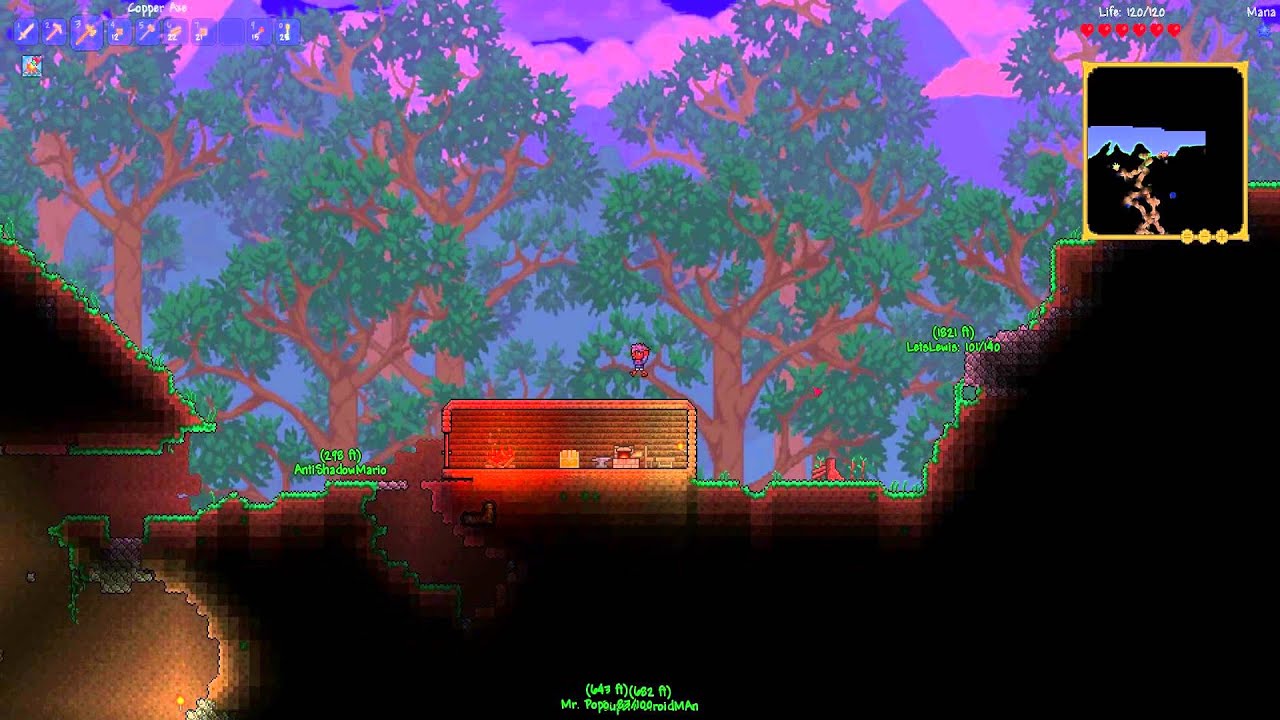 Lightning Learns Terraria - Part 2: Rise of the Blood Moon [with Guests ...