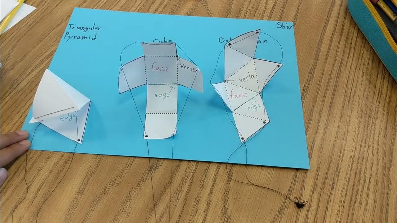 Folding Polyhedrons (3D Shapes Nets and Threads) - YouTube