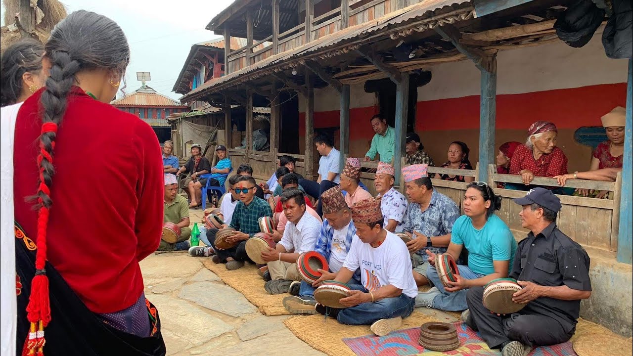 Kaura Nach / रुम्सी गाउॅंको भेनाहरु र हुस्लागं गाउॅंको सालीहरुको रमाईलो ...