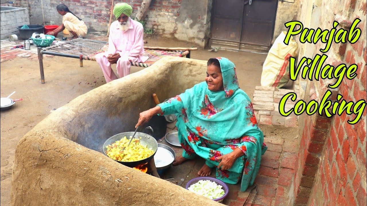 Dinner Preparation Kitchen Routine 2019💕Indian Rural life of Punjab💕 ...