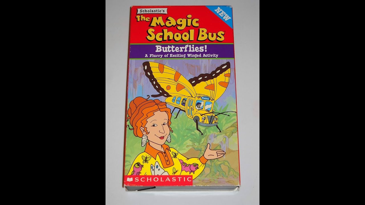 Opening To The Magic School Bus: Butterflies (1999) VHS - Reversed ...