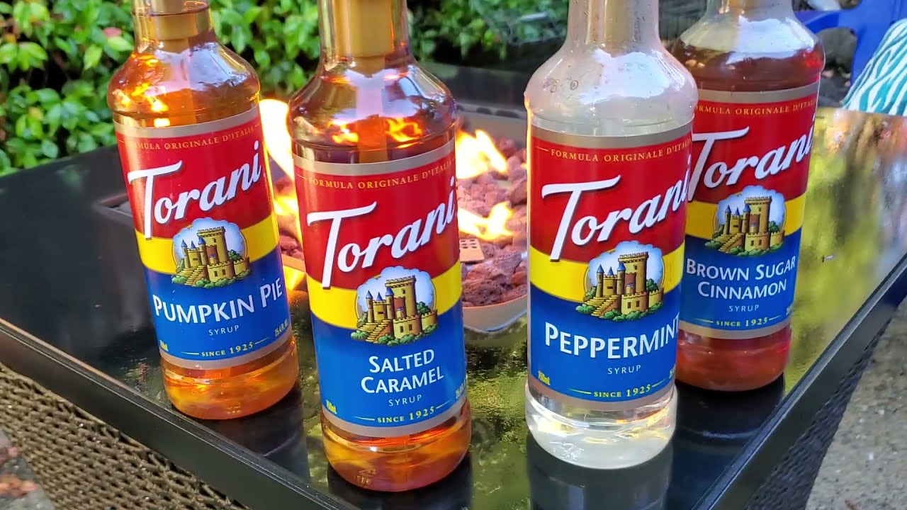 Review of Torani Fall and Winter Syrups - YouTube