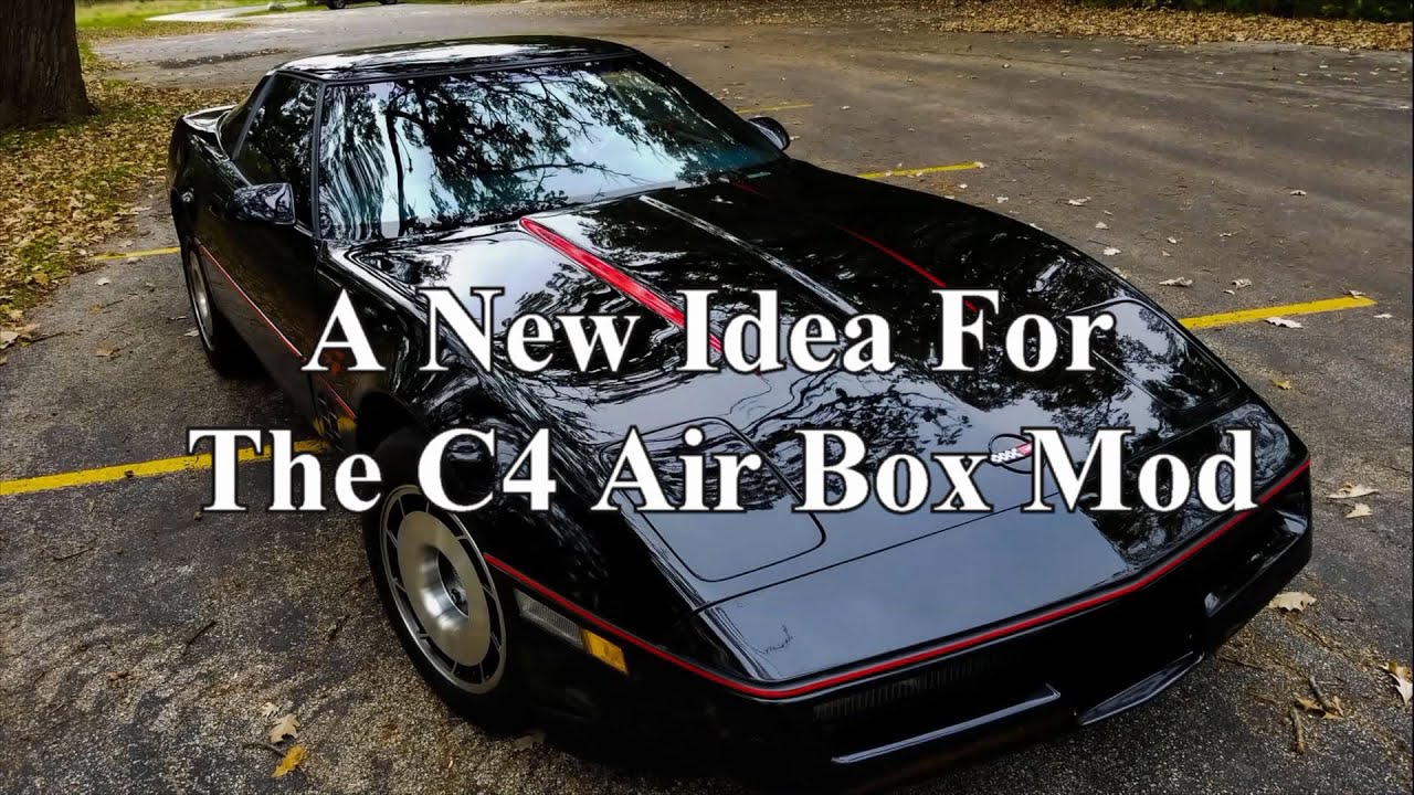 A New Idea For C4 Air Box Mod - YouTube