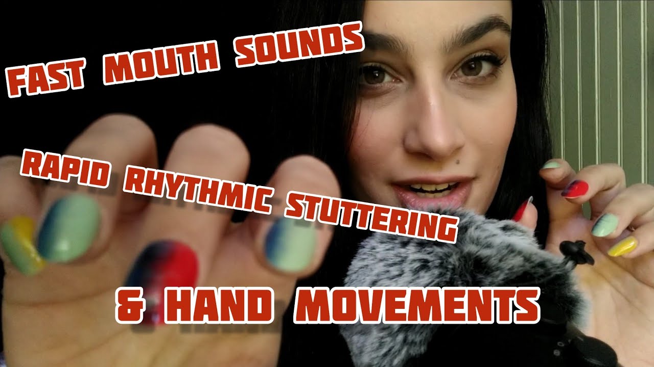ASMR Fast & Aggressive Hand Movements, Hand Sounds, Mouth Sounds+ - YouTube