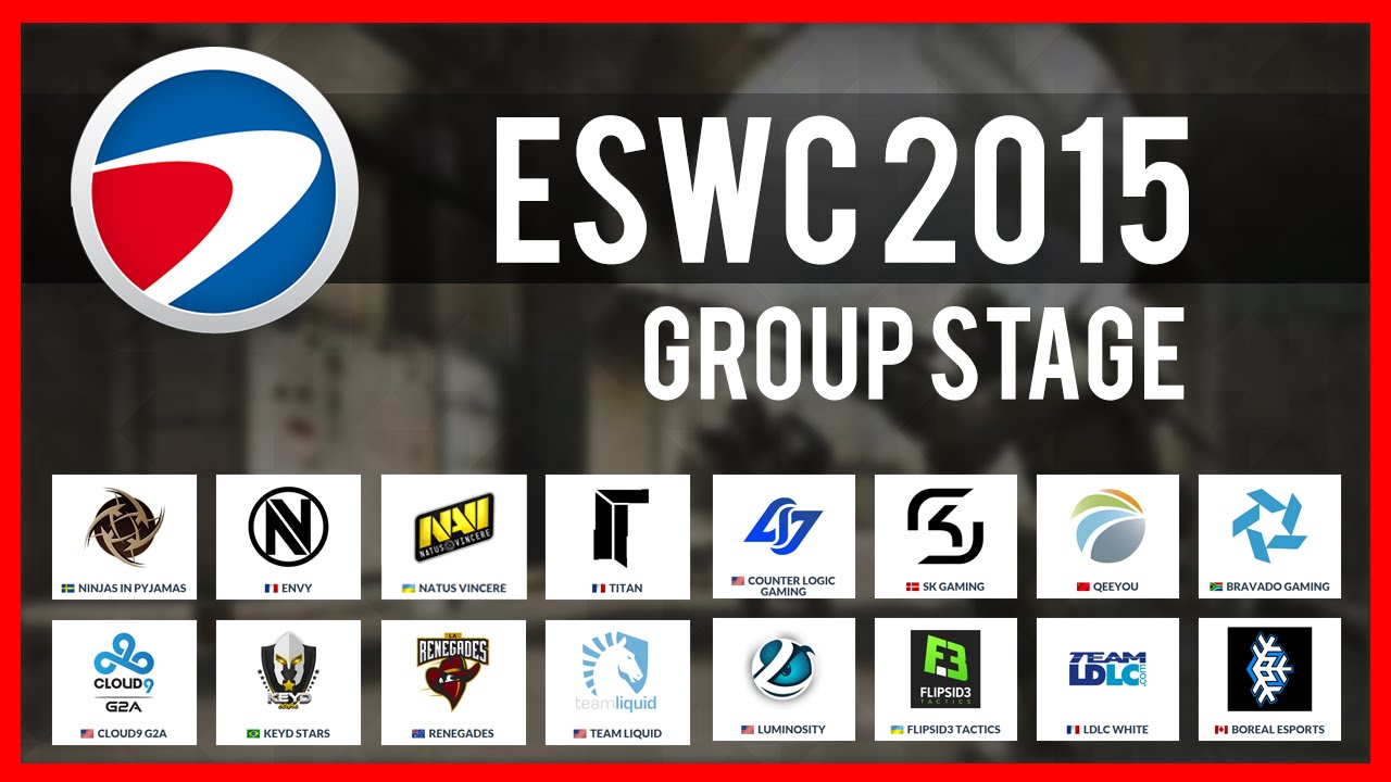 EnVyUs vs Counter Logic Gaming [Cache] - Group D - ESWC 2015 - YouTube