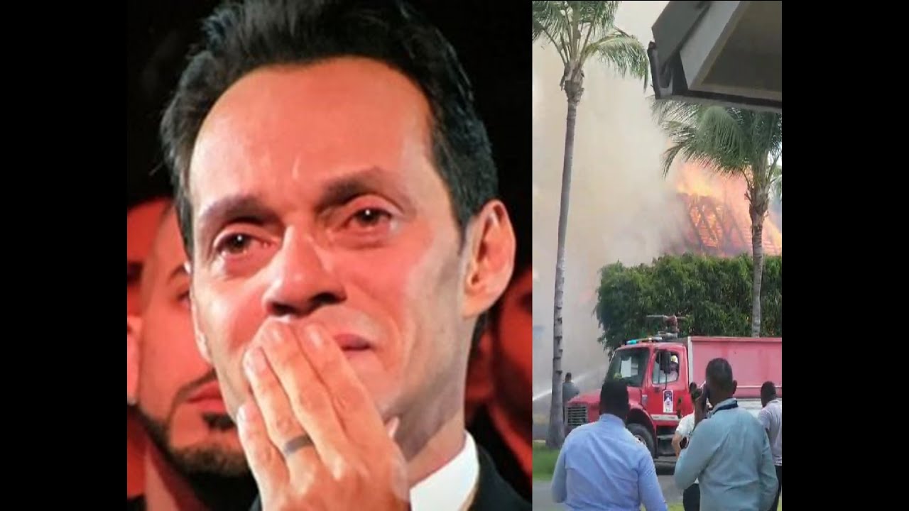 Se quema la casa de Marc Anthony en RD y los daños son multibles - YouTube