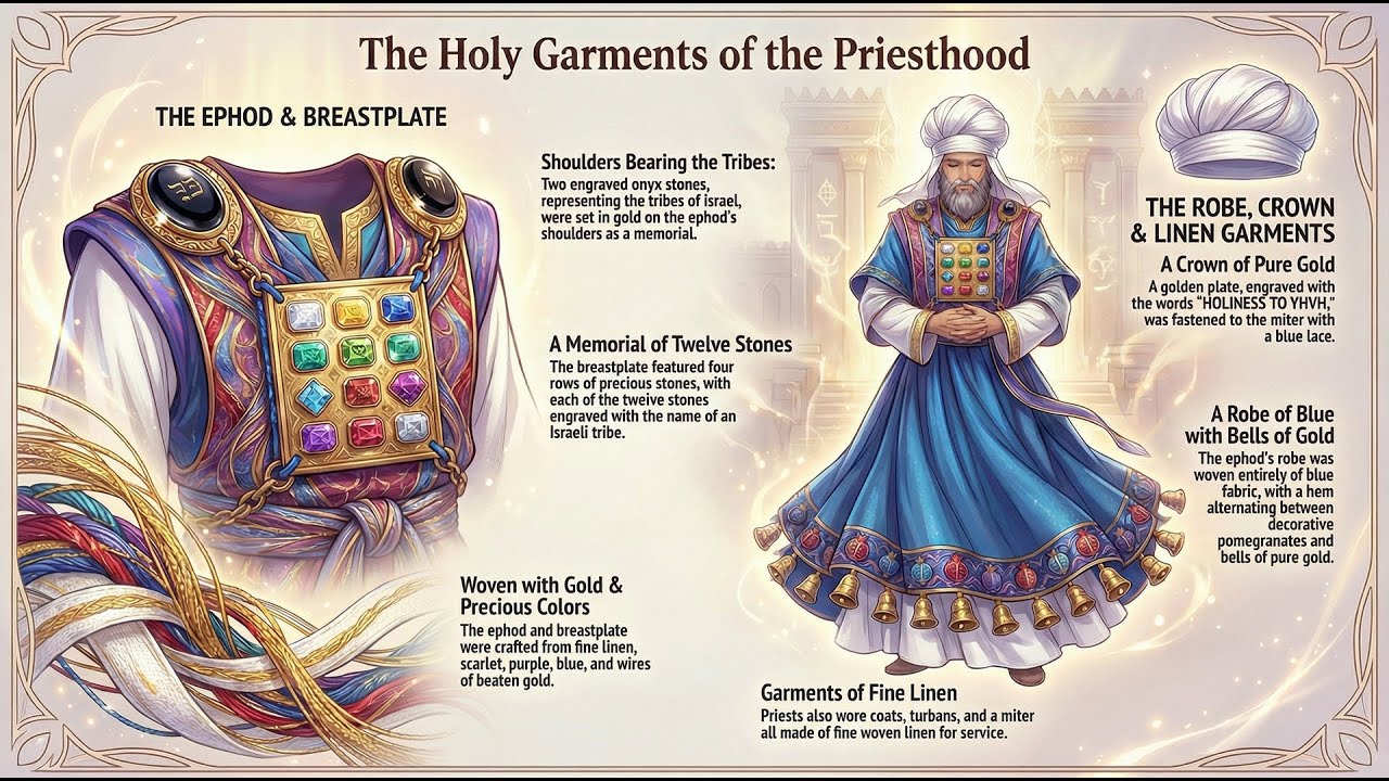 The Robes of the Priests: the Sons of Aaron - YouTube