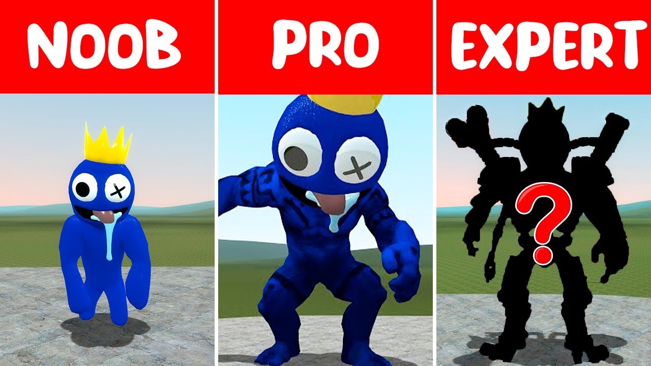 NOOB VS PRO VS EXPERT RAINBOW FRIENDS In Garry's Mod - YouTube