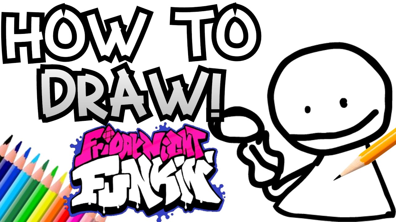 How To DRAW Bob From Friday Night Funkin!| Bob Mod - YouTube