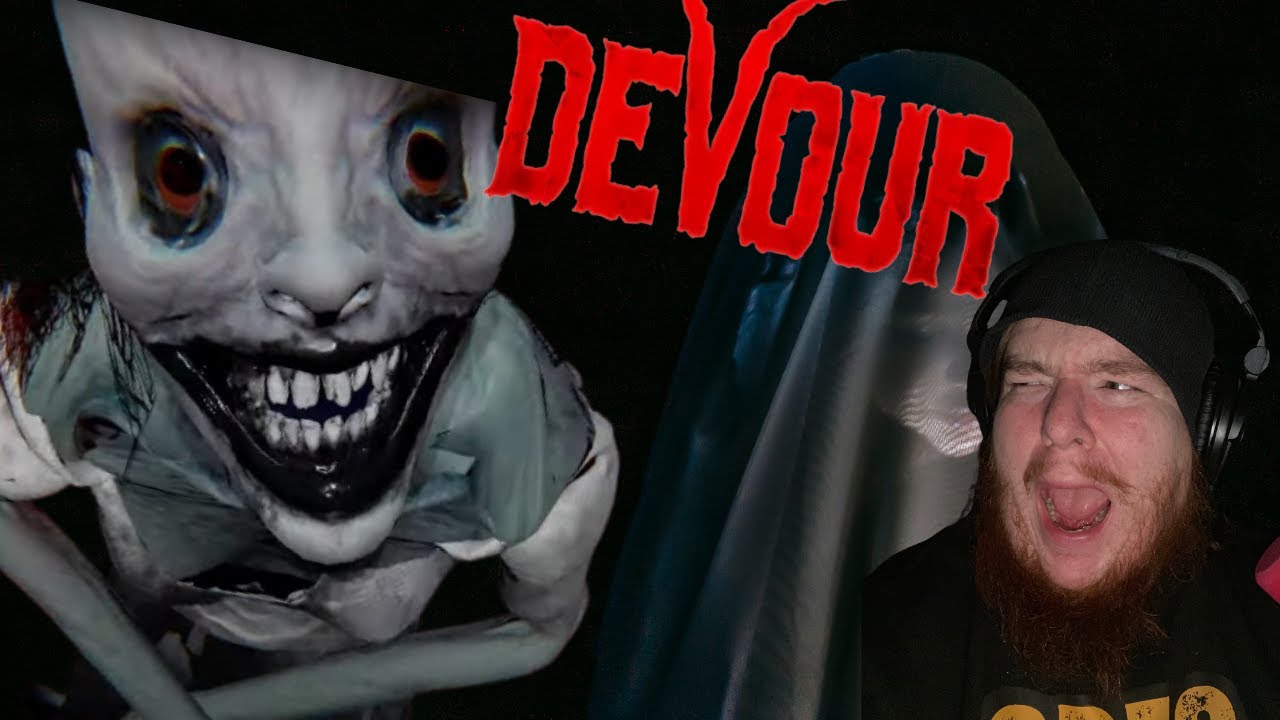 I Survived The DEVOUR Jumpscare Horror Game - YouTube