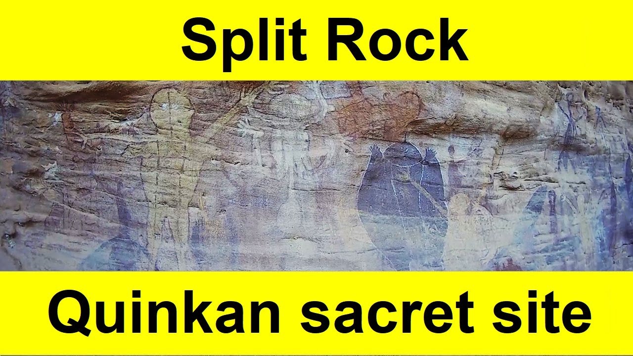 Split Rock, Laura. Ancient Quinkan art site, UNESCO listed aboriginal ...
