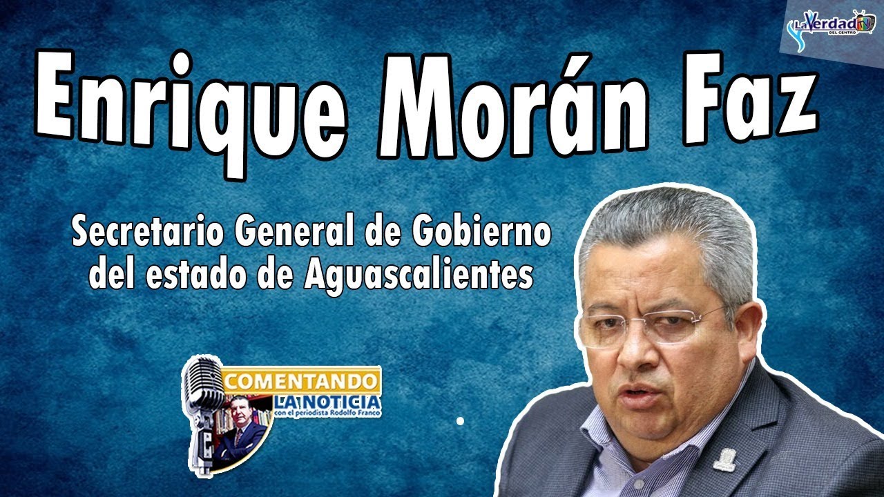 Entrevista Exclusiva con Enrique Morán Faz - YouTube
