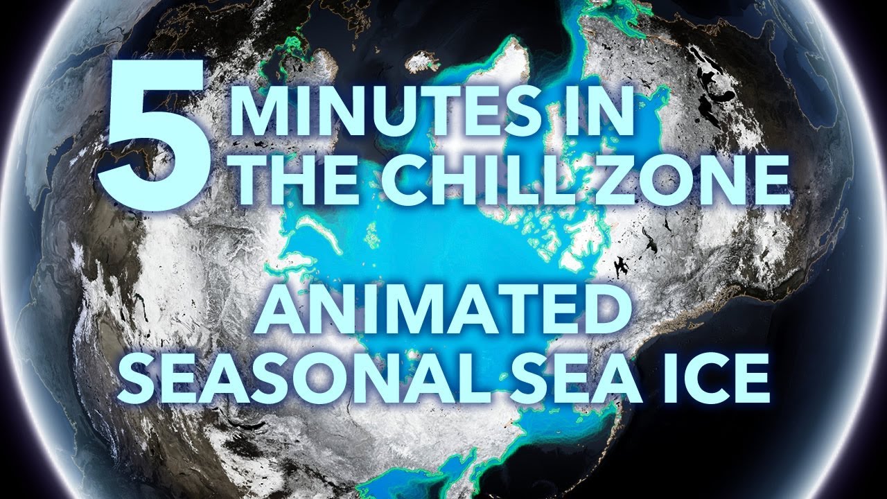 5 Minutes of Chill: Seasonal Sea Ice Animation - YouTube