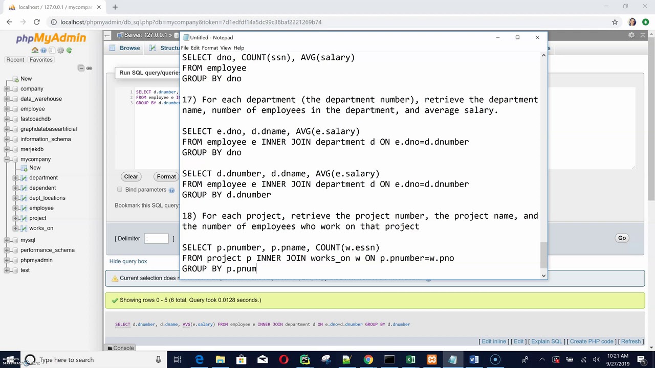 Learn Advanced Sql With Real World Use Cases Within An Hour Part 6 Youtube