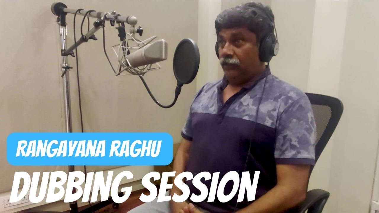 Rangayana Raghu Dubbing Session @Director_PCShekar | Darling Krishna ...