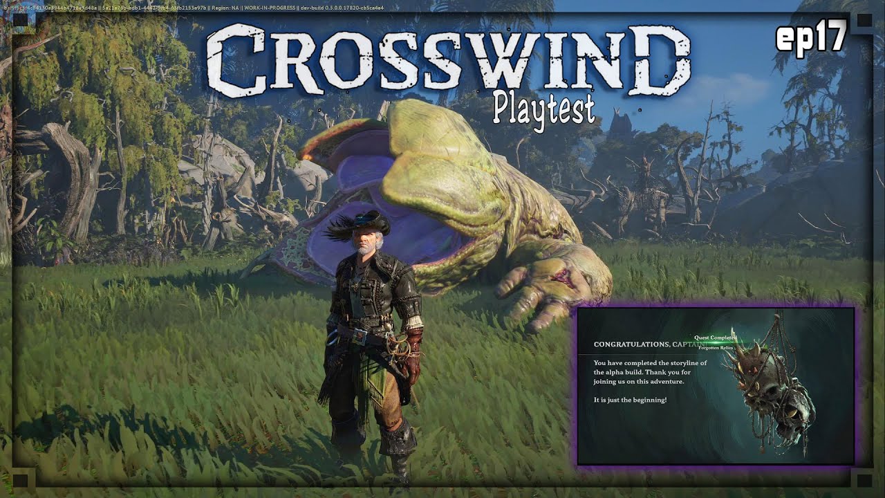 Taking Down The Swamp Boss! Crosswind Playtest 17 - YouTube