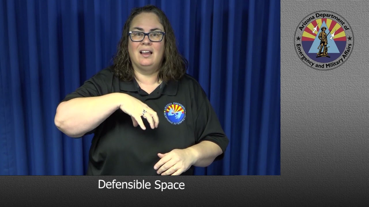 Defensible Space (ASL) - YouTube