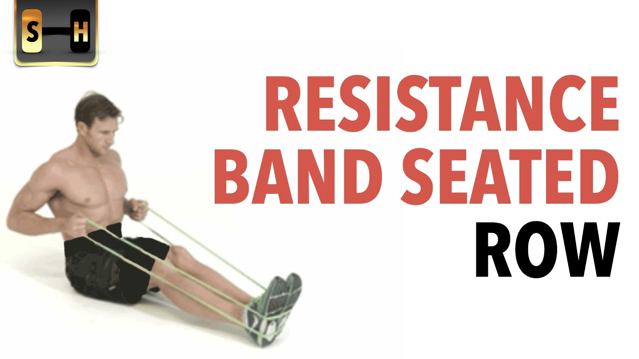 RESISTANCE BAND SEATED ROW - NASIL YAPILIR? - YouTube