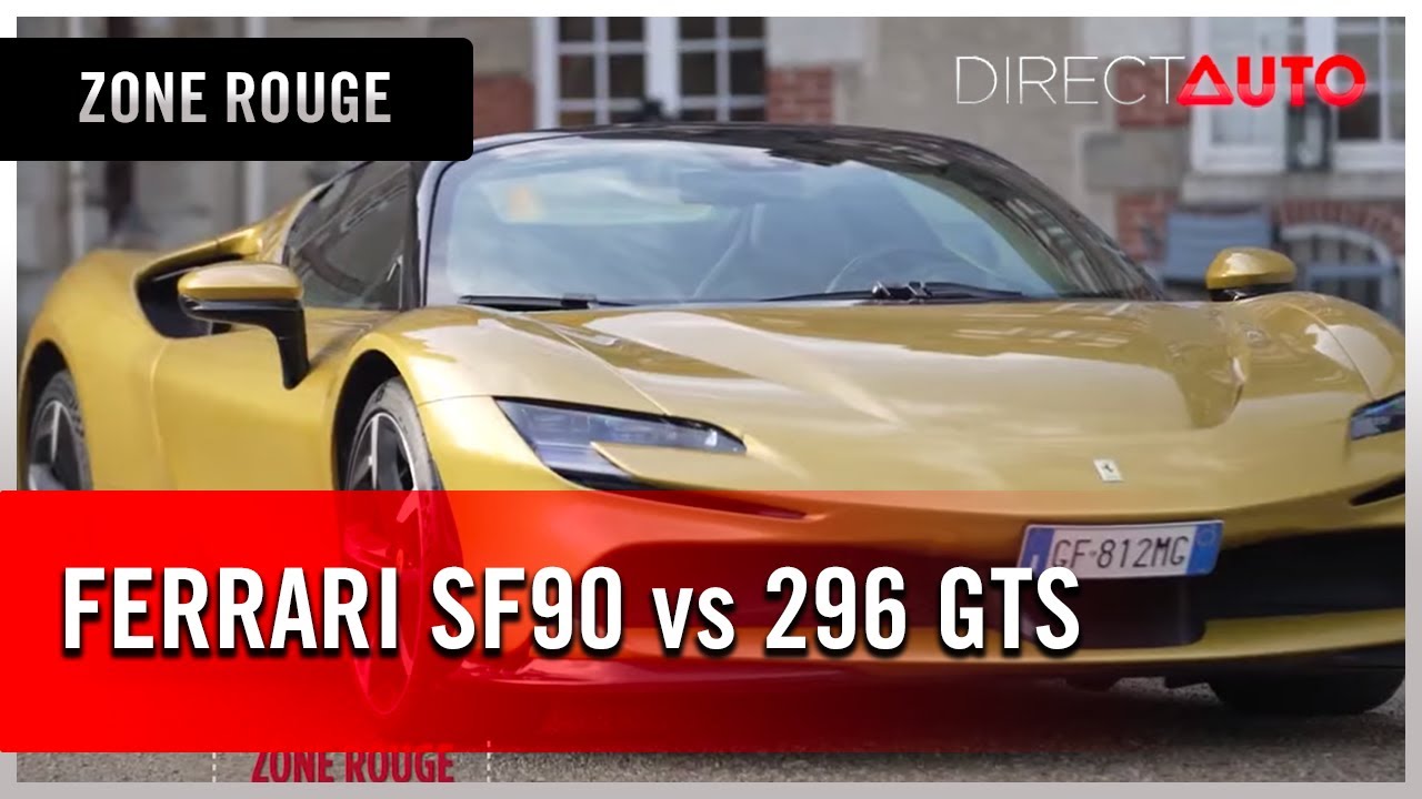 Ferrari SF90 vs 296 GTS : lâchez les chevaux ! - YouTube