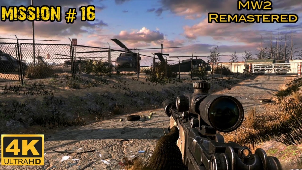 Call Of Duty Modern Warfare 2 Remastered - Mission # 16 The enemy of my ...