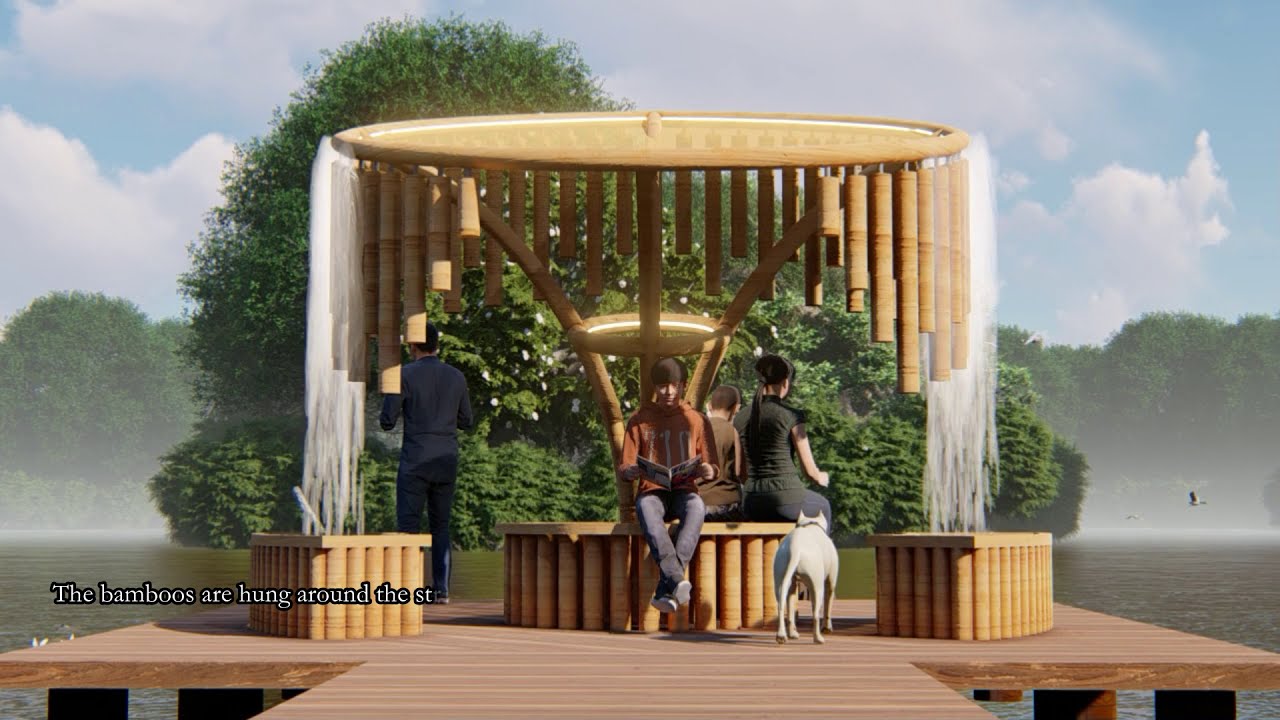 PAVILION CAMOUPLACE - ODADING TEAM (Bamboo Competition 2020) - YouTube