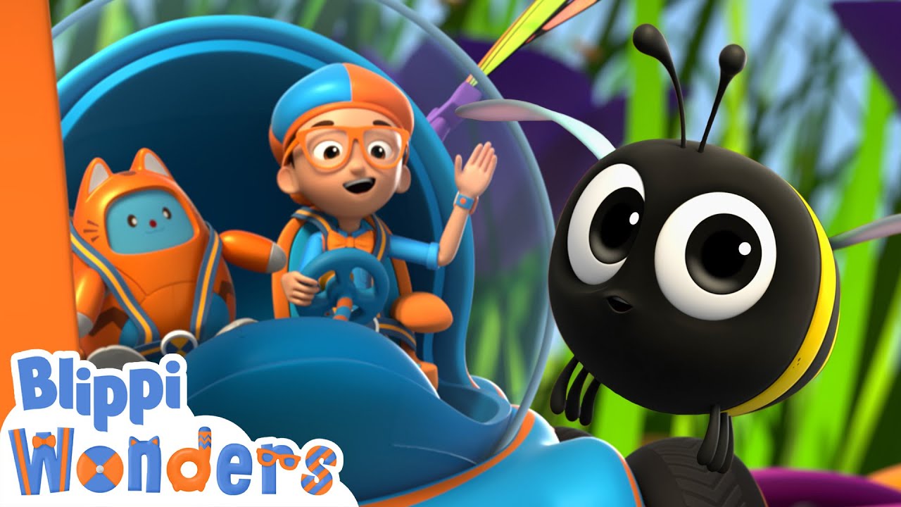 Blippi’s Buzzing Beehive Adventure 🐝| Blippi Wonders Fun Cartoons ...