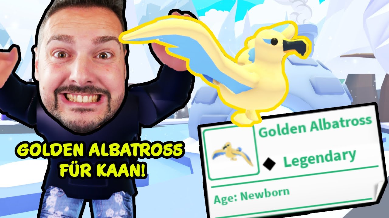 KAAN BEKOMMT DIREKT GOLD ALBATROSS IM NEUEN ADOPT ME UPDATE! - YouTube