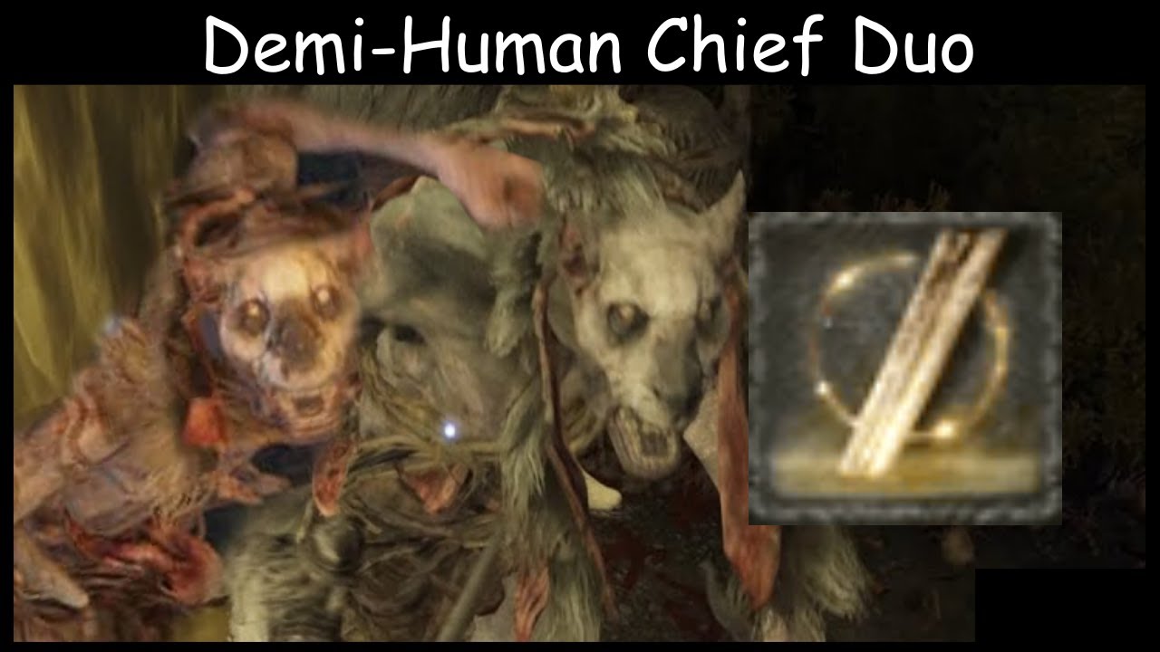 Elden Ring Pure Holy Damage Only Run; Boss #14: Demi-Human Chief Duo ...