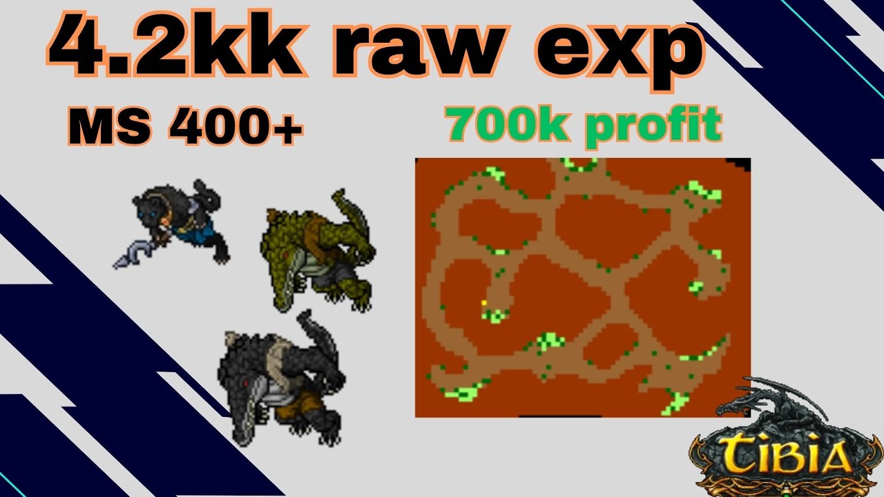 Hunt MS Solo 400+ - 4.2kk raw exp - Werecrocodile - YouTube