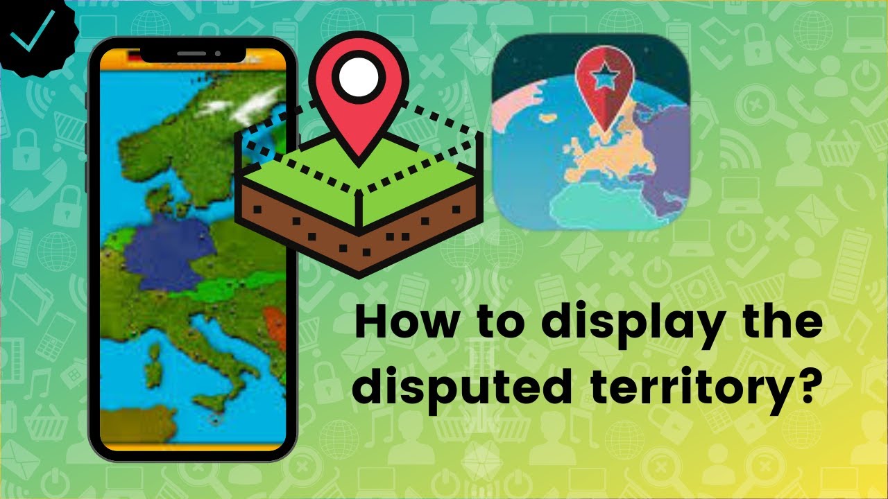 How to display the disputed territory on GeoExpert? - YouTube
