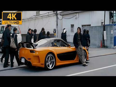 Rapido y Furioso Reto Tokio (2006) Sean y Han Se Conocen HD 4K Latino
