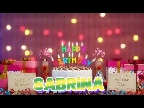 SABRiNA iyi ki doğdun – Mutlu Yıllar