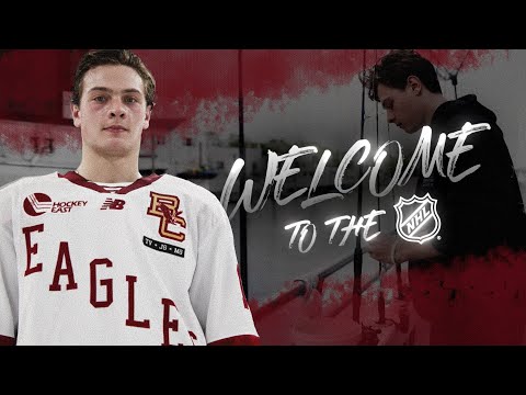 Welcome to the NHL | James Hagens