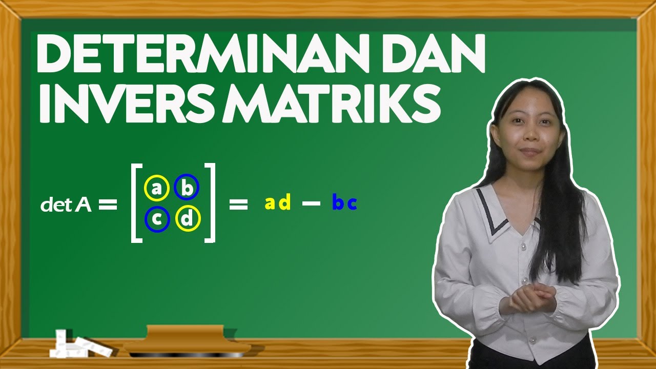 Video Pembelajaran Materi Determinan dan Invers Matriks SMA Kelas 12 ...