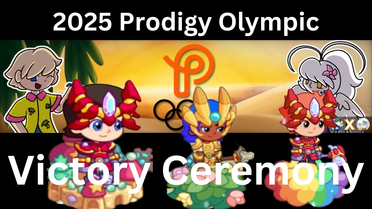 The 2025 Prodigy Olympic Victory Ceremony: TOP 3 FINALISTS - YouTube