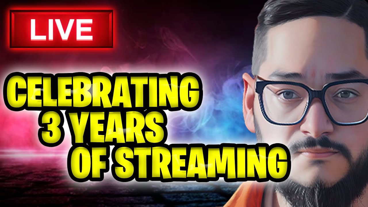 3 Year Streamiversary 24-Hour Stream! - YouTube